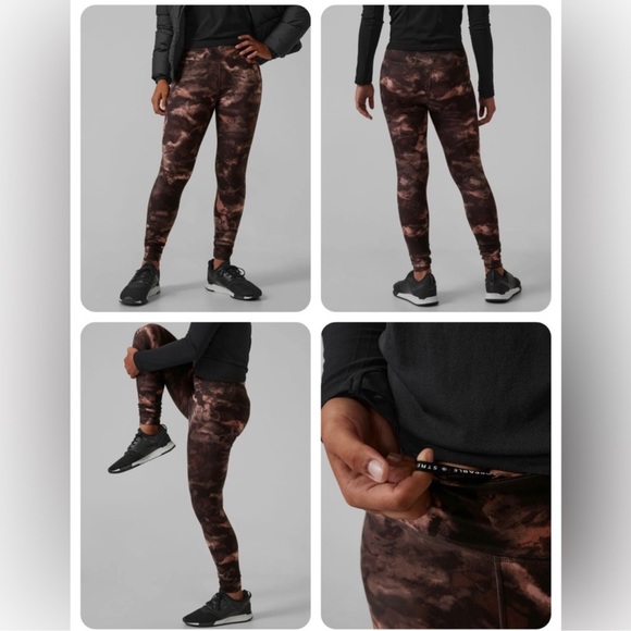 Athleta | Bottoms | Athleta Girl Kids High Rise Printed Chit Chat ...